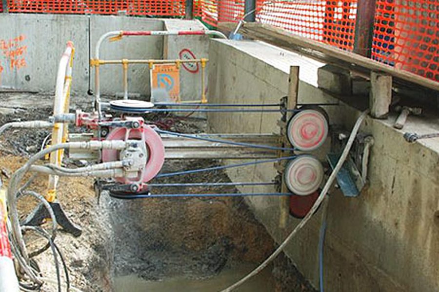 Diamond Wire Sawing | Edmonton Concrete Cutting